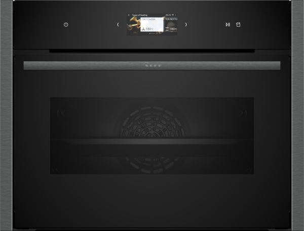 Neff N 90, Combi-Steam Oven, 60 X 45 Cm, Graphite-Grey | BSH C24FS31G0 ...