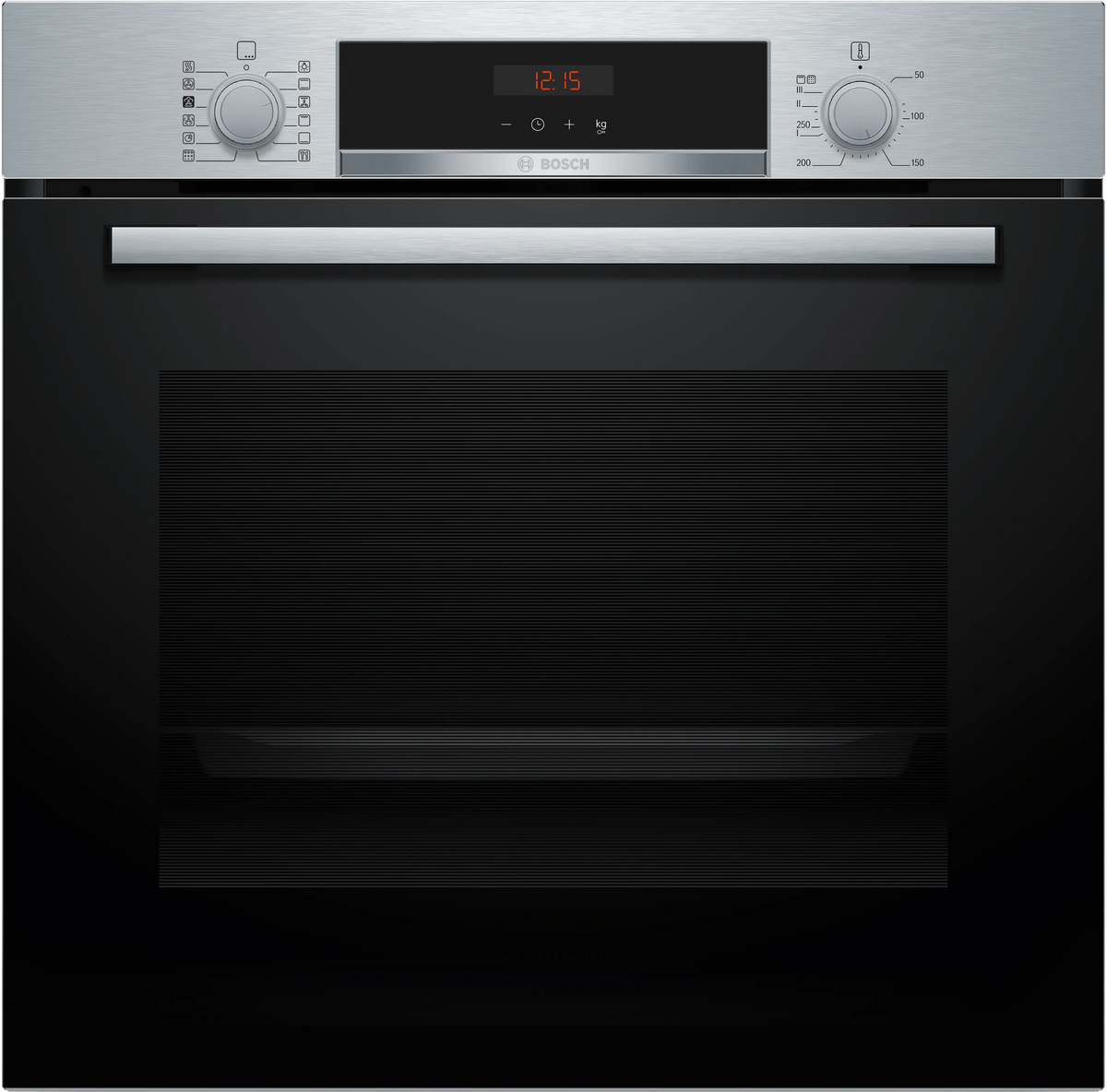 BOSCH Series 4 Built-in oven with added steam function 60 x 60 cm - St ...