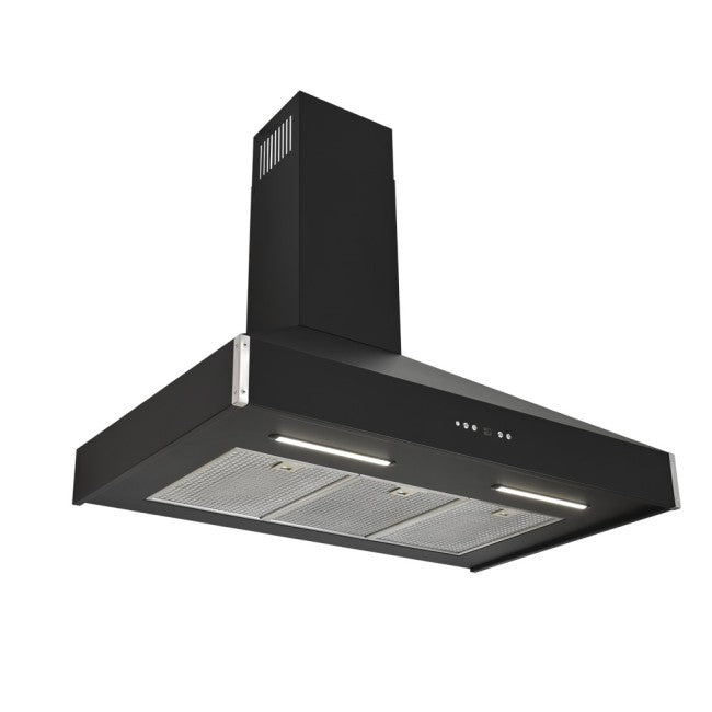 Luxair 90cm Master Range Premium Extractor - Black || LA-90-BLK-MASTER ...