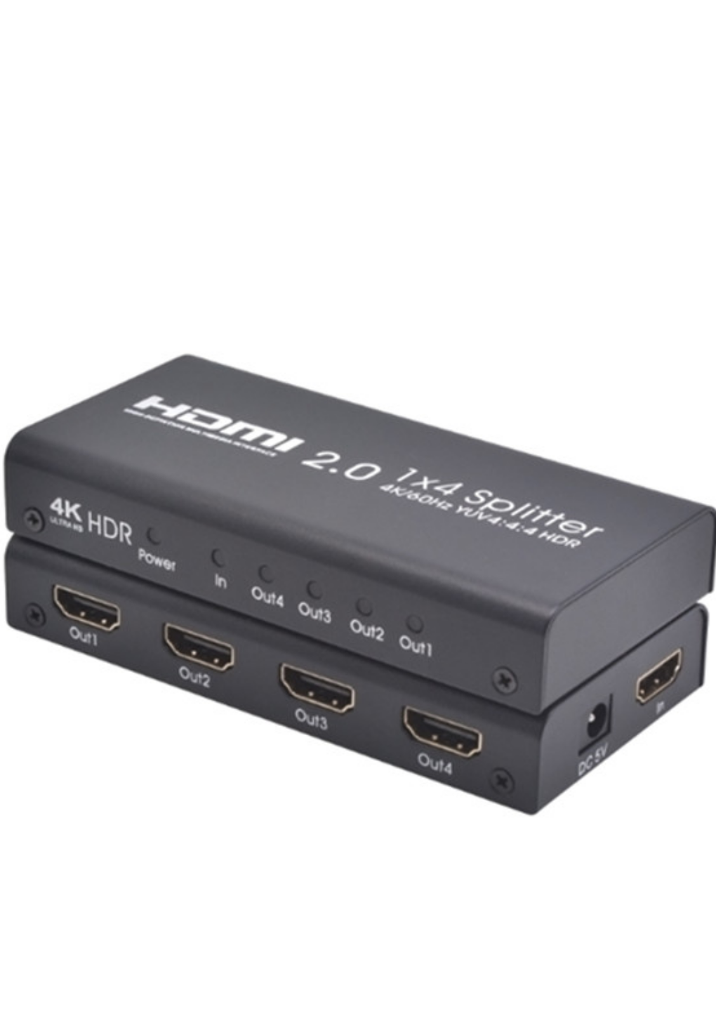 Revez 1x4 HDMI Splitter 4K | HDSP1x4-4K — IRWINS MEGASTORE