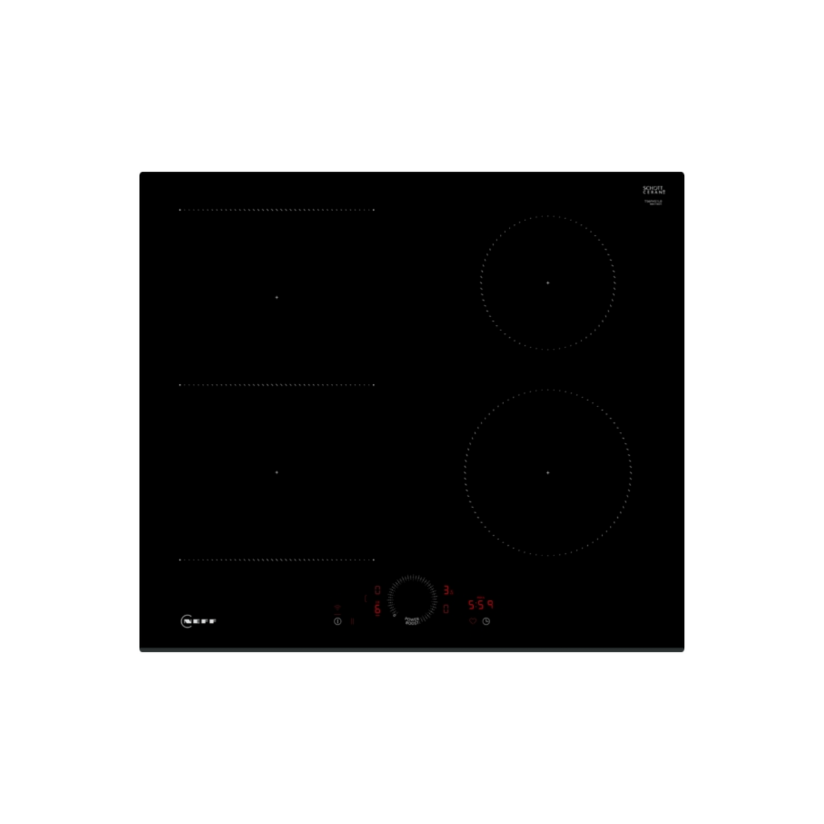 Neff N 70, Induction hob, 60 cm - Black | BSH T56FHS1L0 — IRWINS MEGASTORE